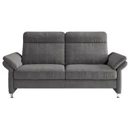 3-Sitzer Home Affaire "Mailand" Sofas Gr. B/H/T: 158cm x 103cm x 89cm, Easy care, mit Move-Funktion, grau mit komfortablem Federkern-Sitz, wahlweise Move-Funktion