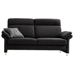 3-Sitzer Home Affaire "Mailand" Sofas Gr. B/H/T: 158 cm x 103 cm x 89 cm, Struktur, mit Move-Funktion, grau (anthrazit) mit komfortablem Federkern-Sitz, wahlweise Move-Funktion