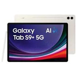 Samsung Tablet "Galaxy Tab S9+ 5G" Tablets/E-Book Reader AI-Funktionen beige