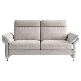 3-Sitzer Home Affaire "Mailand" Sofas Gr. B/H/T: 158cm x 103cm x 89cm, Easy care, mit Move-Funktion, grau (hellgrau) mit komfortablem Federkern-Sitz, wahlweise Move-Funktion