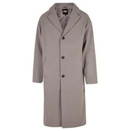 Wintermantel Urban Classics "Urban Classics Herren Long Coat" Gr. XL, grau (wolfgrau) Herren Mäntel