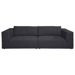 Big-Sofa Tom Tailor HOME "BIG CUBE STYLE" Sofas Gr. B/H/T: 300cm x 83cm x 122cm, Struktur fein TBO, grau (anthracite tbo 9) Breite 300 cm