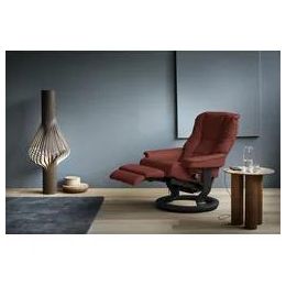 Relaxsessel stressless "Mayfair" Sessel Gr. Microfaser DINAMICA, PowerTM Leg & Back-ohne Akku-Classic Base Schwarz, 1098461850, B/H/T: 88cm x 102cm x 76cm, rot (red dinamica) elektrisch verstellbar, optional 2-motorisch, Größe M & L