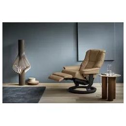 Relaxsessel stressless "Mayfair" Sessel Gr. Leder PALOMA, PowerTM Leg & Back-ohne Akku-Classic Base Schwarz, 1098461850, B/H/T: 79cm x 101cm x 77cm, braun (taupe paloma) elektrisch verstellbar, optional 2-motorisch, Größe M & L