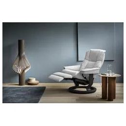 Relaxsessel stressless "Mayfair" Sessel Gr. ROHLEDER Stoff Q2 FARON, PowerTM Leg & Back-ohne Akku-Classic Base Schwarz, 1098461850, B/H/T: 88cm x 102cm x 76cm, grau (light grey q2 faron) elektrisch verstellbar, optional 2-motorisch, Größe M & L