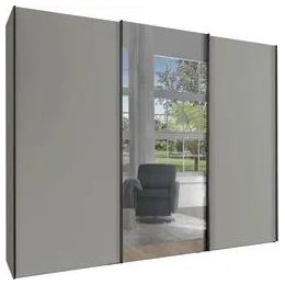 Schwebetürenschrank Wiemann "Monaco" Schränke Gr. B/H/T: 278,9 cm x 217 cm x 67 cm, 3 St., braun (bianco, eiche, nachbildung) hochwertige Beschläge