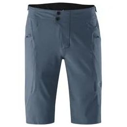 Radhose Gonso "VALDES" Gr. XL, Normalgrößen, blau (dunkelblau) Herren Hosen Bike-Shorts, atmungsaktive MTB Fahrradhose, Bund regulierbar