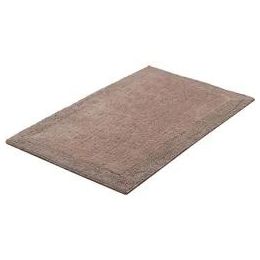 Badematte Grund Badematten Gr. rechteckig (60cm x 100cm),, grau (taupe)