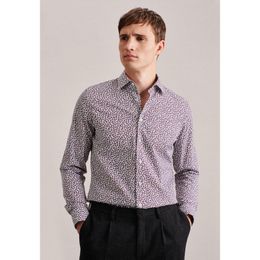 Seidensticker Businesshemd &raquo;Shaped&laquo; Shaped Langarm Kentkragen Paisley orange L (42) - normale &Auml;rmell&auml;ngen normale &Auml;rmell&auml;ngen L (42) Passform: Shaped