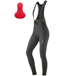 Gonso Fahrradhose »SITIVO TI BIB W« Damen Radhose, innovatives Sitzpolster, Träger-Radlerhose, Tight Fit schwarz 34 - Normalgrößen Normalgrößen 34...