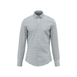 Seidensticker Businesshemd »Slim« Slim Langarm Button-Down-Kragen Karo grün M (39) - M (39) M (39) M (39) Passform: Slim