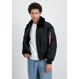 Alpha Industries Bomberjacke »Men - Bomber Jackets B-15 Heritage« black S S 2 Außentaschen, 2 Innentaschen