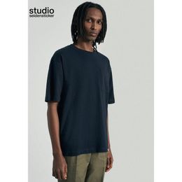 STUDIO SEIDENSTICKER T-Shirt »Studio« Kurzarm Rundhals Uni navy 3XL 3XL Passform: Oversized