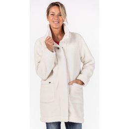 LPO Fleecejacke &raquo;CAMBLY LONG WOMEN&laquo; mit Teddy-Fleece, auch in Gro&szlig;en Gr&ouml;&szlig;en erh&auml;ltlich beige 36/38 (M) 36/38 (M) Angenehm w&auml;rmendes Teddyfleece