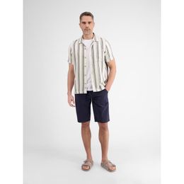 Lerros Kurzarmhemd &raquo;Streifenhemd mit modischen Resort Kragen&laquo; BROKEN WHITE 3XL - Normalgr&ouml;&szlig;en Normalgr&ouml;&szlig;en 3XL Modisches Streifenmuster