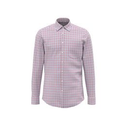 Seidensticker Businesshemd »Comfort« Comfort Langarm Button-Down-Kragen Karo rot 6XL54 - normale Ärmellängen normale Ärmellängen 6XL54 Passform:...
