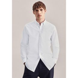 Seidensticker Businesshemd &raquo;Regular&laquo; Regular Langarm Button-Down-Kragen Uni wei&szlig; 3XL (47) - normale &Auml;rmell&auml;ngen normale &Auml;rmell&auml;ngen 3XL (47)...
