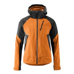 Gonso Fahrradjacke &raquo;PAGANELLA&laquo; MTB-spezifischer Schnitt und Material - strapazierf&auml;hig und formstabil orange XL XL K&ouml;rpernahe Passform
