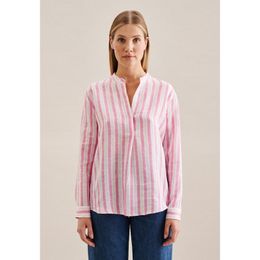 Seidensticker Klassische Bluse »Schwarze Rose« Tunika Garnfärber pink L40 L40 Passform: Regular