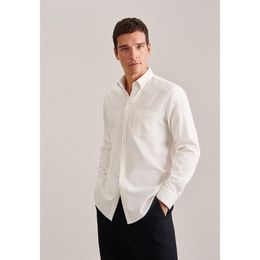 Seidensticker Businesshemd &raquo;Schwarze Rose&laquo; Regular Langarm Button-Down-Kragen Uni wei&szlig; XXL45-46 - normale &Auml;rmell&auml;ngen normale &Auml;rmell&auml;ngen XXL45-46...