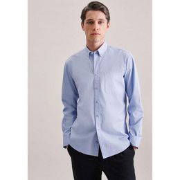Seidensticker Businesshemd »Schwarze Rose« Regular Langarm Button-Down-Kragen Uni hellblau 4XL (50) - normale Ärmellängen normale Ärmellängen 4XL...