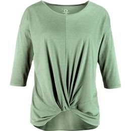Lpo Damen LPO Funktionsshirt &raquo;MORAY TOP WOMEN&laquo; Funktionsshirt mit V-Ausschnitt gr&uuml;n 40 (M)