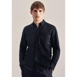 Seidensticker Businesshemd »Schwarze Rose« Regular Langarm Button-Down-Kragen Uni dunkelblau XXL45-46 - normale Ärmellängen normale Ärmellängen...