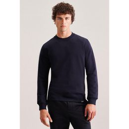 Seidensticker Sweater »Regular« Sweater Uni navy L L Ärmellänge: Langarm