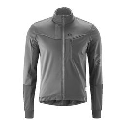 Gonso Herren Fahrradjacke &raquo;Valaff&laquo; Herren Softshell-Jacke, Windjacke atmungsaktiv und wasserabweisend schwarz M