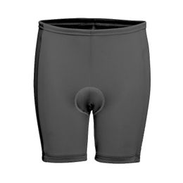 Gonso M&auml;dchen Fahrradhose &raquo;Napoli&laquo; Kinder Radhose mit Sitzpolster, Radlerhose mit Komfortbund, Tight Fit schwarz 116, N-Gr