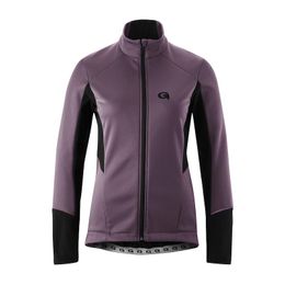 Gonso Fahrradjacke &raquo;FURIANI&laquo; Damen Softshell-Jacke, Windjacke atmungsaktiv und wasserabweisend aubergine 34 34 Materialmix aus hochwertigem G-SHELL...