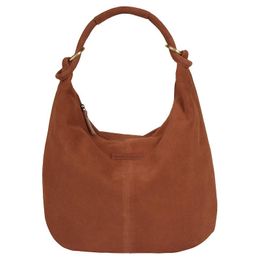 Bruno Banani Shopper echt Leder cognac