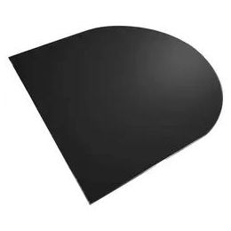 HEATHUS Bodenschutzplatte Bodenschutzplatten Glas 8mm, schwarz, BxL: 120x120 cm Gr. B/H/L: 120cm x 8mm x 120cm, schwarz