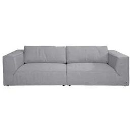 Big-Sofa Tom Tailor HOME "BIG CUBE STYLE" Sofas Gr. B/H/T: 300cm x 83cm x 122cm, Struktur fein TBO, grau (moody grey tbo 29) Breite 300 cm