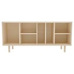 Sideboard WOODMAN "Malic" Sideboards Gr. B/H/T: 160cm x 70cm x 45cm, beige Kommode im schlichten skandinavischen Design, Breite 160 cm