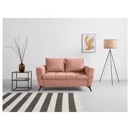 2-Sitzer Inosign "Lörby" Sofas Gr. B/H/T: 160 cm x 90 cm x 92 cm, Feincord, Feincord, rosa (flamingo) Belastbarkeit bis 140kg pro Sitzplatz, auch mit Aqua clean-Bezug