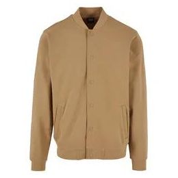 Collegejacke Urban Classics "Urban Classics Herren Ultra Heavy Solid College Jacket" Gr. 3XL, beige (warmsand) Herren Jacken