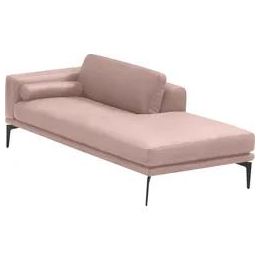 Ottomane Egoitaliano "Masu, Design trifft super Sitzkomfort, mit toller Detailverarbeitung", rosa (rose), B:182cm H:95cm T:97cm, Leder CAREZZA (echtes Rindsleder) ist ein Naturleder, dass die ursprünglichen Eigenschaften der Haut nicht verändert. Das Vorhandensein von verheilten Narben, Körnungsunterschiede, Falten, Adern, Unterschiede in den Farbtönen und andere Spuren, die die Natur auf diesen F