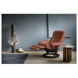 Relaxsessel stressless "Mayfair" Sessel Gr. Leder PALOMA, PowerTM Leg & Back-ohne Akku-Classic Base Schwarz, 1098461850, B/H/T: 88cm x 102cm x 76cm, rot (henna paloma) elektrisch verstellbar, optional 2-motorisch, Größe M & L