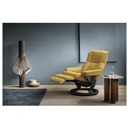 Relaxsessel stressless "Mayfair" Sessel Gr. ROHLEDER Stoff Q2 FARON, PowerTM Leg & Back-ohne Akku-Classic Base Schwarz, 1098461850, B/H/T: 79cm x 101cm x 77cm, gelb (yellow q2 faron) elektrisch verstellbar, optional 2-motorisch, Größe M & L