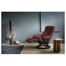 Relaxsessel stressless "Mayfair" Sessel Gr. Leder PALOMA, PowerTM Leg & Back-ohne Akku-Classic Base Schwarz, 1098461850, B/H/T: 88cm x 102cm x 76cm, rot (cherry paloma) elektrisch verstellbar, optional 2-motorisch, Größe M & L