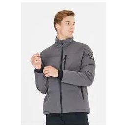 Outdoorjacke WEATHER REPORT "Onix" Gr. XXL, grau (dunkelgrau) Herren Jacken in winddichter und wasserabweisender Qualität