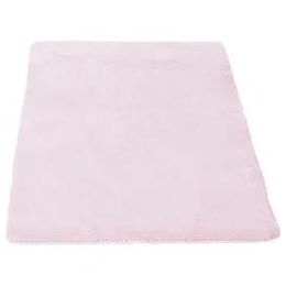 Badematte Gino Falcone "Sara" Badematten Gr. rechteckig (70cm x 160cm), Polyester, rosa Badteppich, Fell-Optik, besonders weich, eckig & rund erhältlich