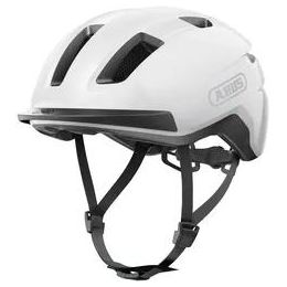 Fahrradhelm Abus "PURL-Y" Helme Gr. L Kopfumfang: 57cm - 61cm, weiß (shiny white)