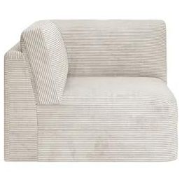 Sofa-Eckelement RAUM.ID "Innovid" Polsterelemente Gr. Breitcord, beige (creme) Modernes Modul-Polsterprogramm