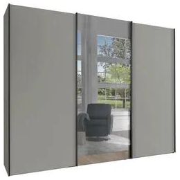 Schwebetürenschrank Wiemann "Monaco" Schränke Gr. B/H/T: 278,9 cm x 236 cm x 67 cm, 3 St., braun (bianco, eiche, nachbildung) hochwertige Beschläge