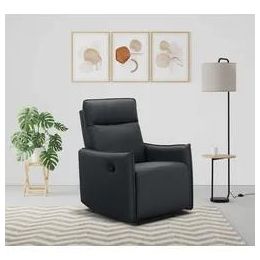 Relaxsessel DOREL HOME "Lugo, TV-Sessel, Sessel Wohnzimmer mit Schlaffunktion" Gr. Kunstleder, Relaxfunktion-Rückteilverstellung, B/H/T: 71 cm x 102 cm x 86 cm, schwarz Loungesessel mit manueller Relaxfunktion