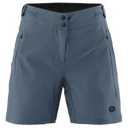 Fahrradhose Gonso "IGNA 2.0" Gr. 34, Normalgrößen, blau (dunkelblau) Damen Hosen Bike-Shorts, Innenhose mit Sitzpolster, Radhose Komfortbund