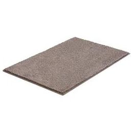 Badematte Grund Badematten Gr. rechteckig (80cm x 140cm),, grau (taupe)