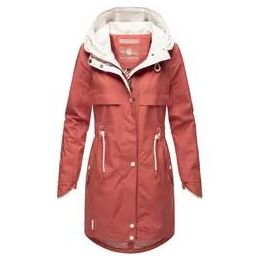 Kurzmantel Navahoo "Xankaa" Gr. S (36), rot, Damen, Obermaterial: 100% Polyester, Futter: 100% Polyester, Mäntel, Modischer Damen Übergangsparka